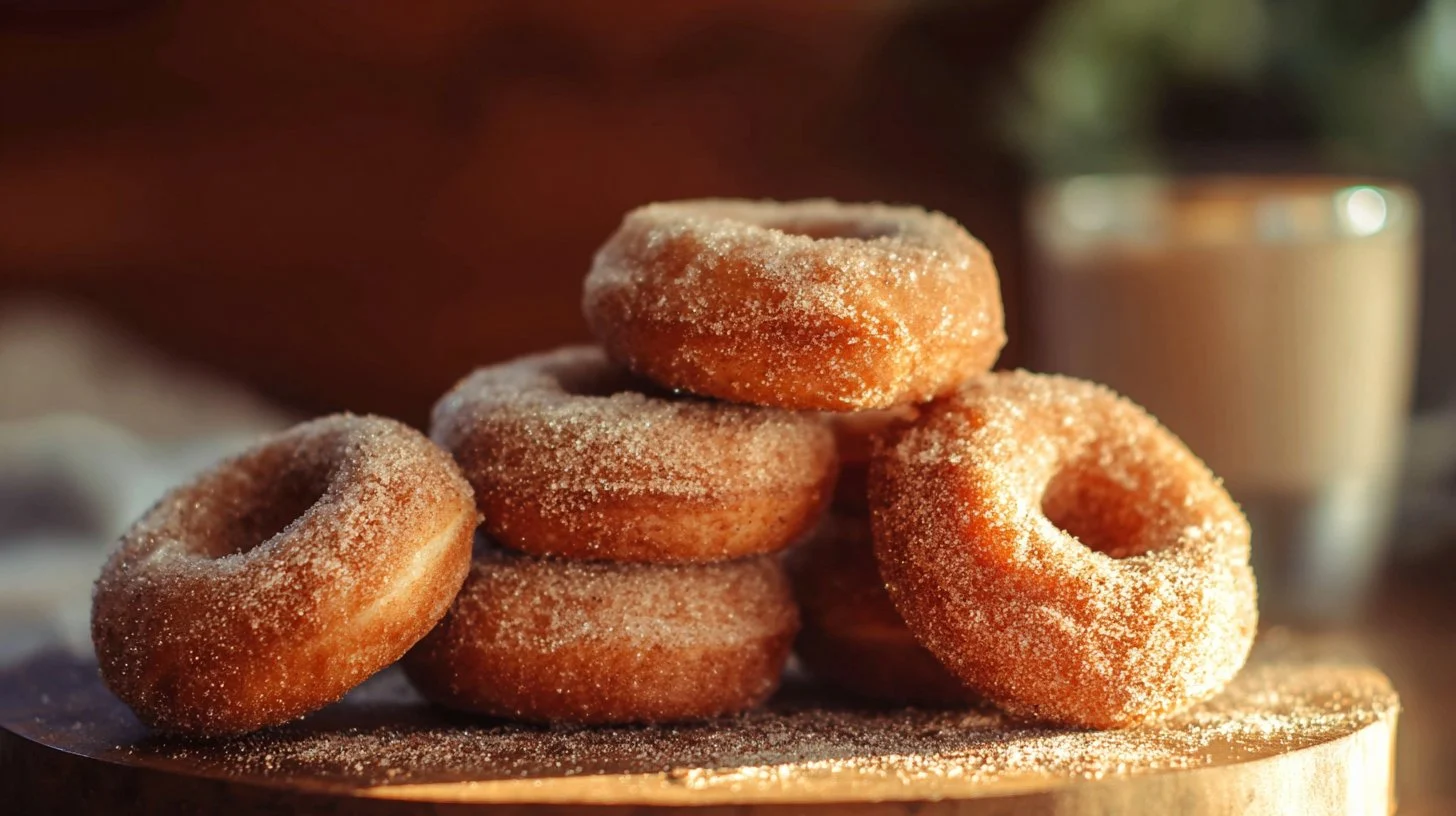 Cinnamon Sugar Mini: Quick Baked Donuts Recipe